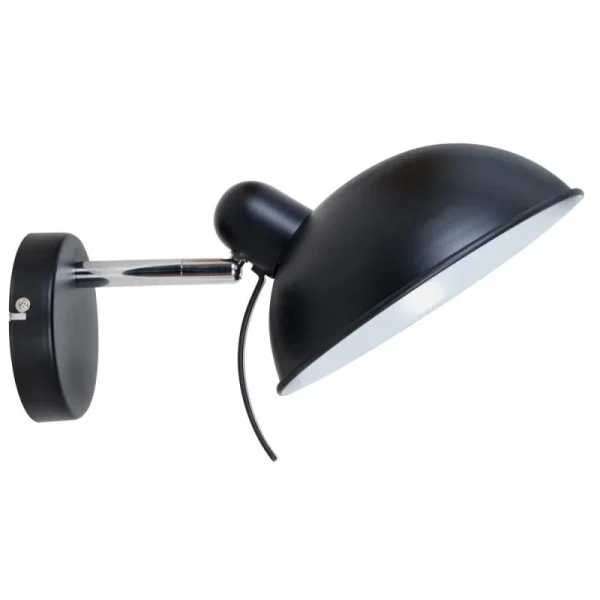 Zidna Lampa Crna 1x40W E14 Durio 15139