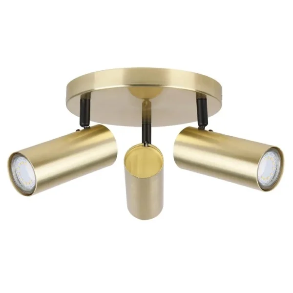 Plafonska Lampa Mesing 3x15W GU10 Colly 15119