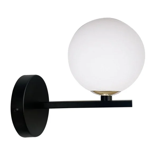 Zidna Lampa Crno Zlatna 1x28 G9 Kama 15039