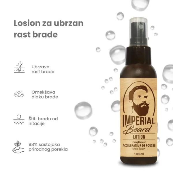 Losion za ubrzan rast brade Imperial 27299