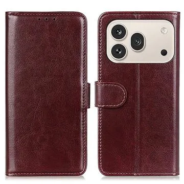 HONOR 600/600 PRO WALLET CASE WITH STAND - BROWN