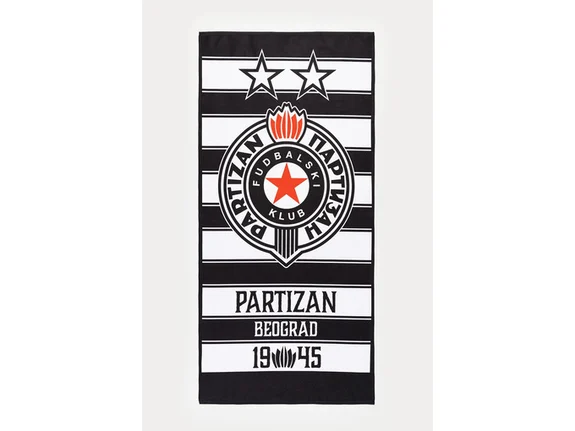 Partizan Plažni peškir 70x140 Beograd 1945