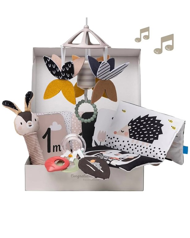 Crno beli newborn set Taf Toys