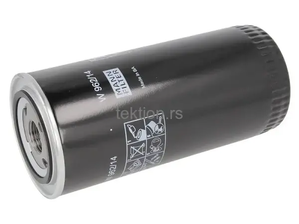 Mann W 962/14 filter ulja Abg/Agco-Allis/Ahlmann/Atlas/Aveling-Barford/Bomag/Bosch-Generatoren/Broyt/Carraro/Case IH/Caterpillar/Class/Clark/Compair/Deutz Fahr/Dynapac/Fendt/Grove/Hanomag/Haulamat...