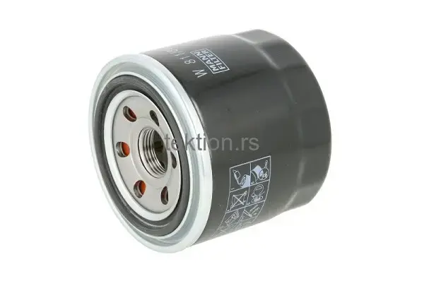 Mann W 811/80 filter ulja Bedford/Belarus/Branson Tractors/Carraro/Chrysler/Dodge/Ford/Great Wall/Hyundai/Isuzu/Kia/Kioti/Landini/Lotus/Mazda/Mitsubishi/New Holland/Opel/Smart/Subaru