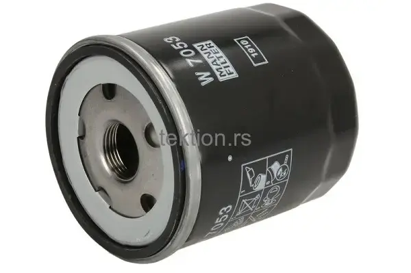Mann W 7053 filter ulja ARO/Atlas/Carraro/Citroen/DAF/Daihatsu/Fiat/FSO/Hyundai/JCB/Lada/Lancia/LDV/Minsk/Nissan/Peugeot/Piaggio/Rover/UAZ/Zettelmeyer