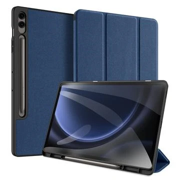 SAMSUNG GALAXY TAB S9 FE+ DUX DUCIS DOMO TRI-FOLD SMART FOLIO FUTROLA (OTVORENO PAKOVANJE - ODLIČNO STANJE) - PLAVA