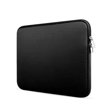 DELUXE NEOPRENE LAPTOP SLEEVE - 12" - BLACK