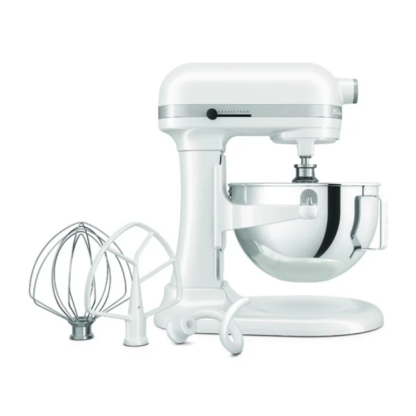 Stoni mikser sa podizačem posude Heavy Duty 5,2L 375W bela KitchenAid KA5KSM55SXEWH