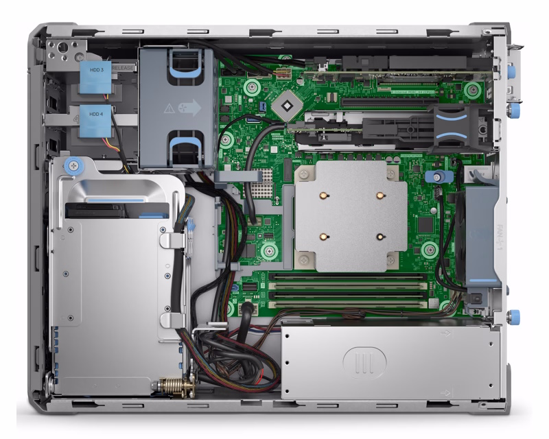 DELL PowerEdge T160 Xeon 6 6325P 4C 1x32GB H355 2x480GB SSD RI 300W 3YR NBD