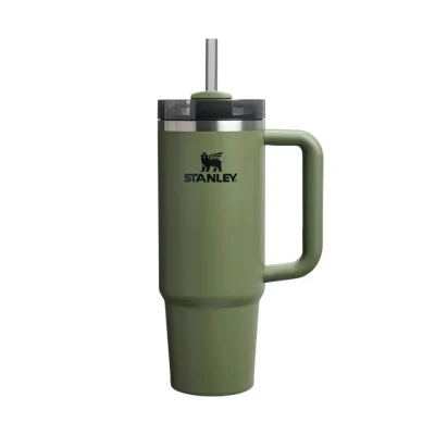 Termos - Stanley, The Quencher H2.O FlowState, Tumbler, Dried Pine, 890 ml