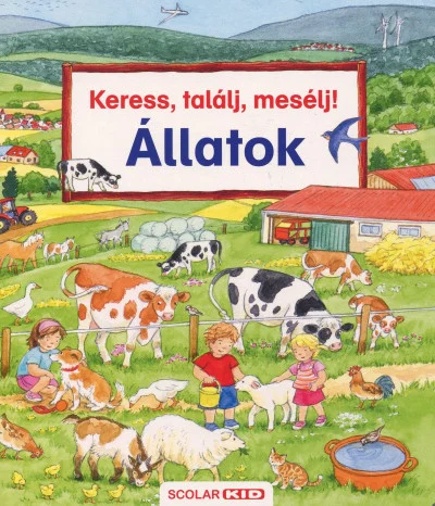 Keress, találj, mesélj! - állatok