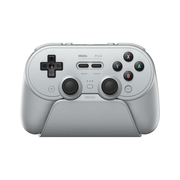 Bežični gamepad 8BitDo Pro 3 BT/2.4Ghz/Multi platform/Gray edition + Dock