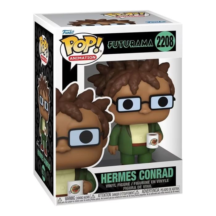 Funko POP! Animation: Futurama S5 - Hermes w/Mug