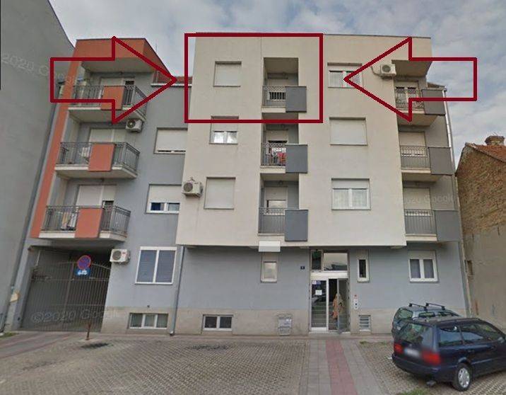 Jednosoban stan Ulica Slovacka 6, Socijalno - Rotkvarija, Novi Sad