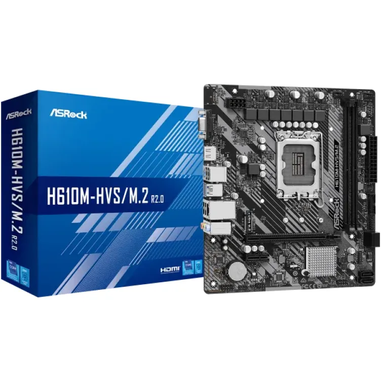 MB s1700 ASRock H610M-HVS/M.2 R2.0 90-MXBJJ0-A0UAYZ