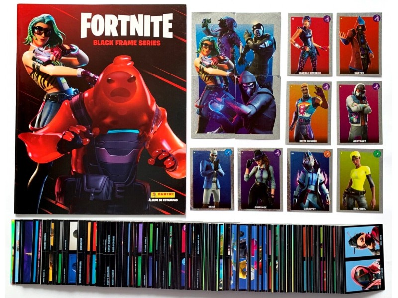 Sličice na kom FORTNITE: BLACK FRAME SERIES (Panini,20)