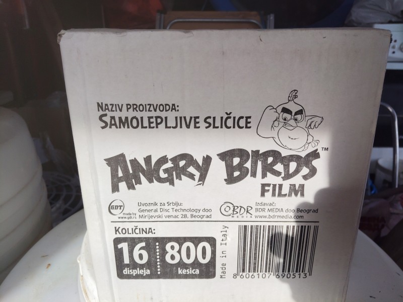 Angry Birds 16 kutija po 50 kesica
