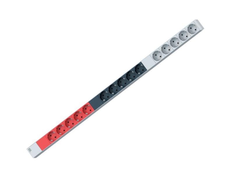 BACHMANN PDU BASIC VERTIKALNI 15XŠUKO,16A, 3PH, KABL 3M
