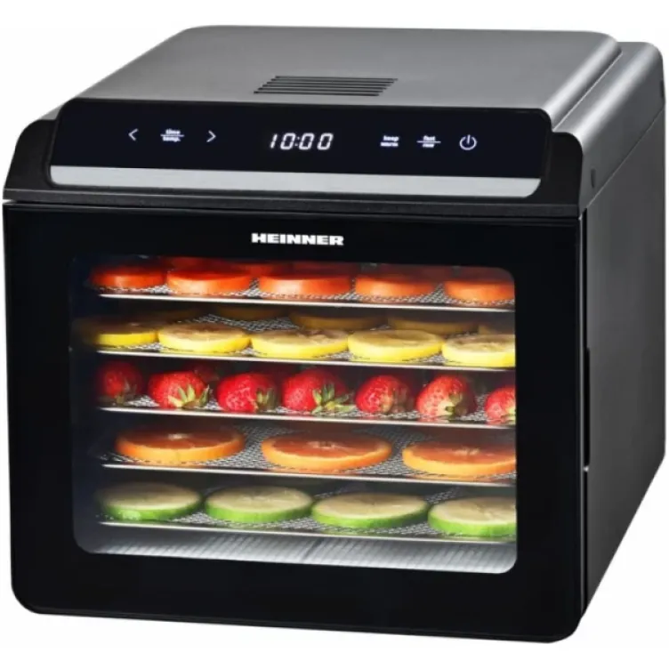 Dehidrator HEINNER NATURE DRY HFD-KD600BK/500-600W/6 mesta/75c/timer