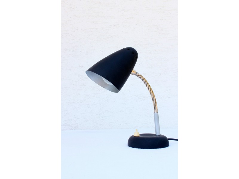 Stara stona radna lampa - crna.