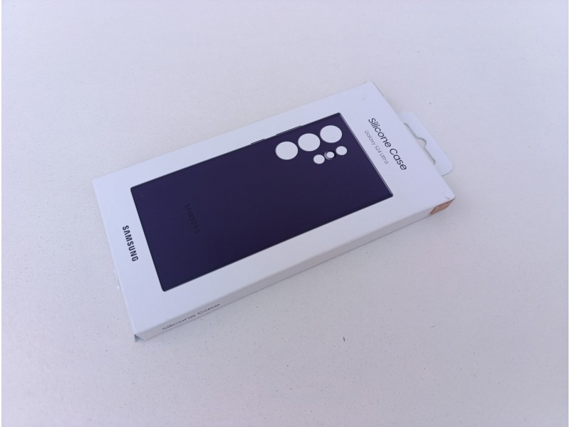 Samsung Galaxy S24 Ultra Silicone Case - ljubicasta