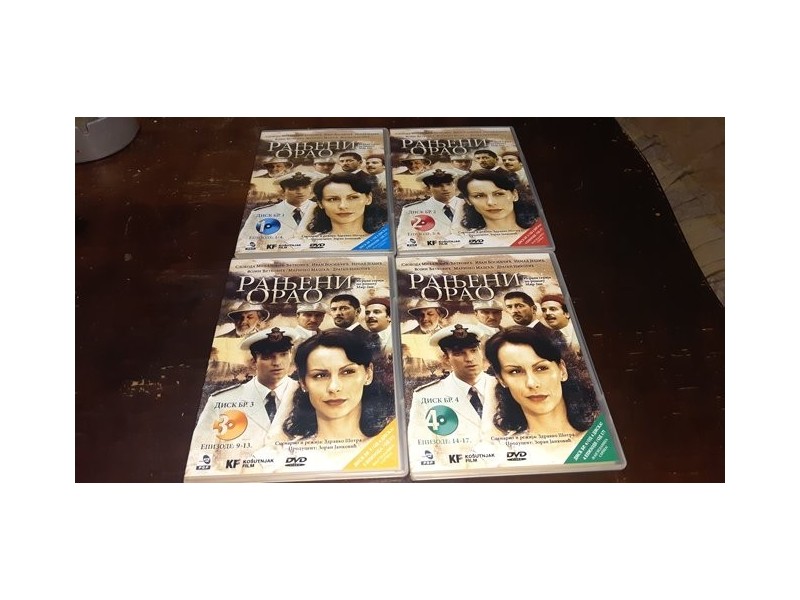 Ranjeni Orao - Kompletna serija na 4 dvd diska