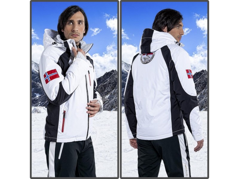 NEBULUS Platinum softšel profi ski jakna L-XL