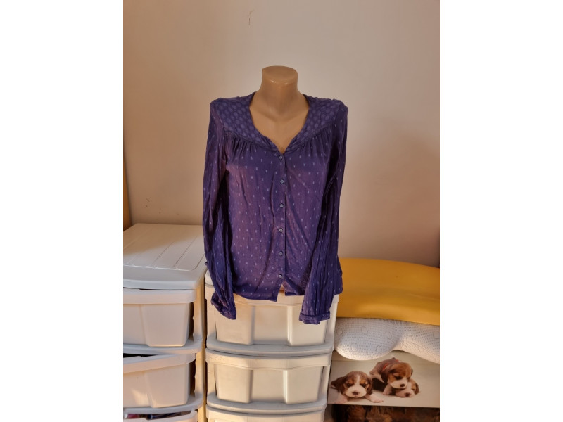 H&M logg teget bluza S