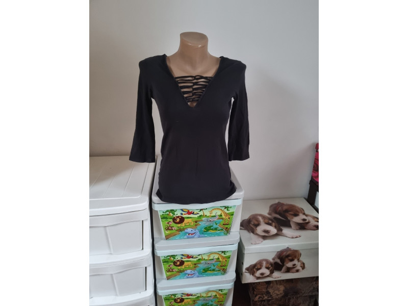 Tally Weijl crna bluza S
