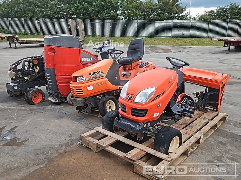 Prodaje se Kubota GR2120 4WD traktor kosilica na aukciji
