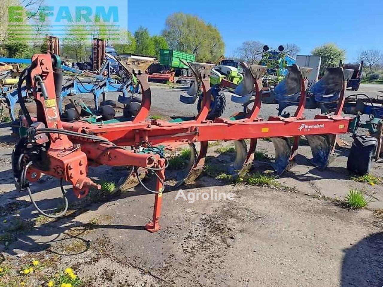 Kverneland ed 85 reverzibilni plug