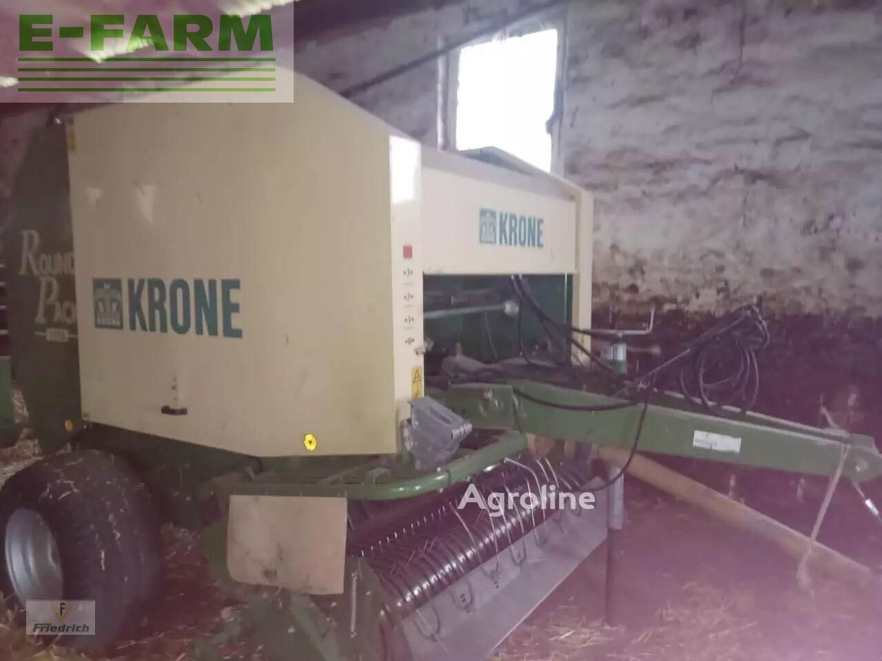 Krone round-pack 1550 balirka za četvrtaste bale