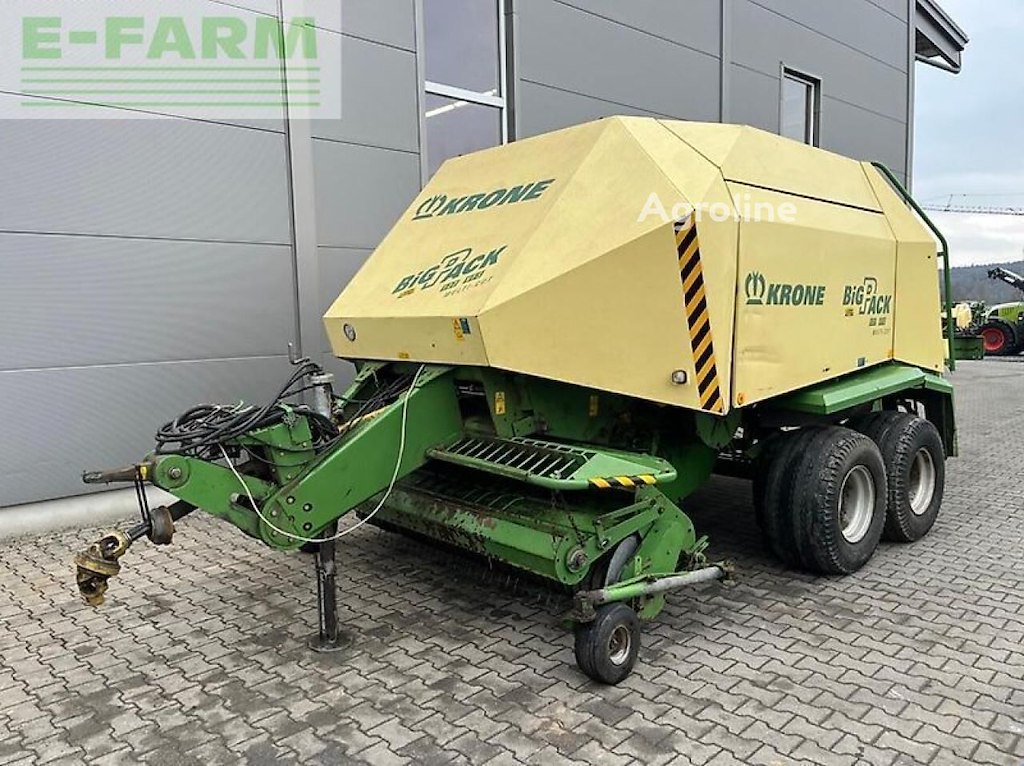 Krone big pack 127 multi-cut vfs balirka za četvrtaste bale