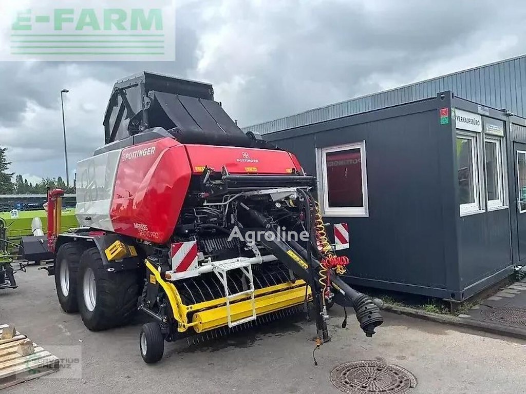 Pöttinger impress 3160 vc pro mit nur 8500 ballen balirka za okrugle bale
