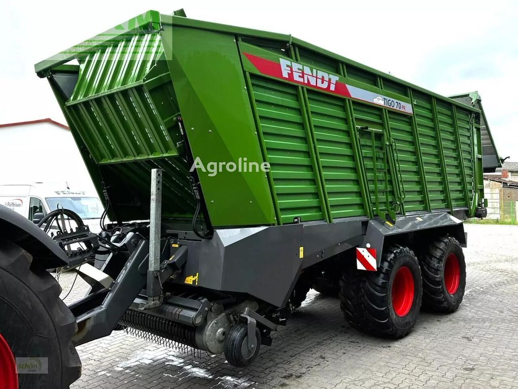 Fendt 70 pr samoutovarna prikolica