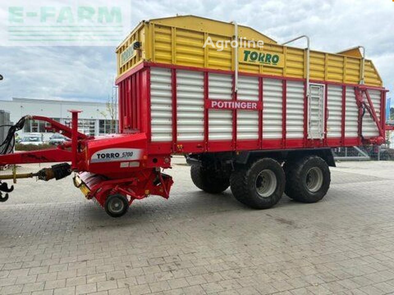 Pöttinger torro 5700 samoutovarna prikolica