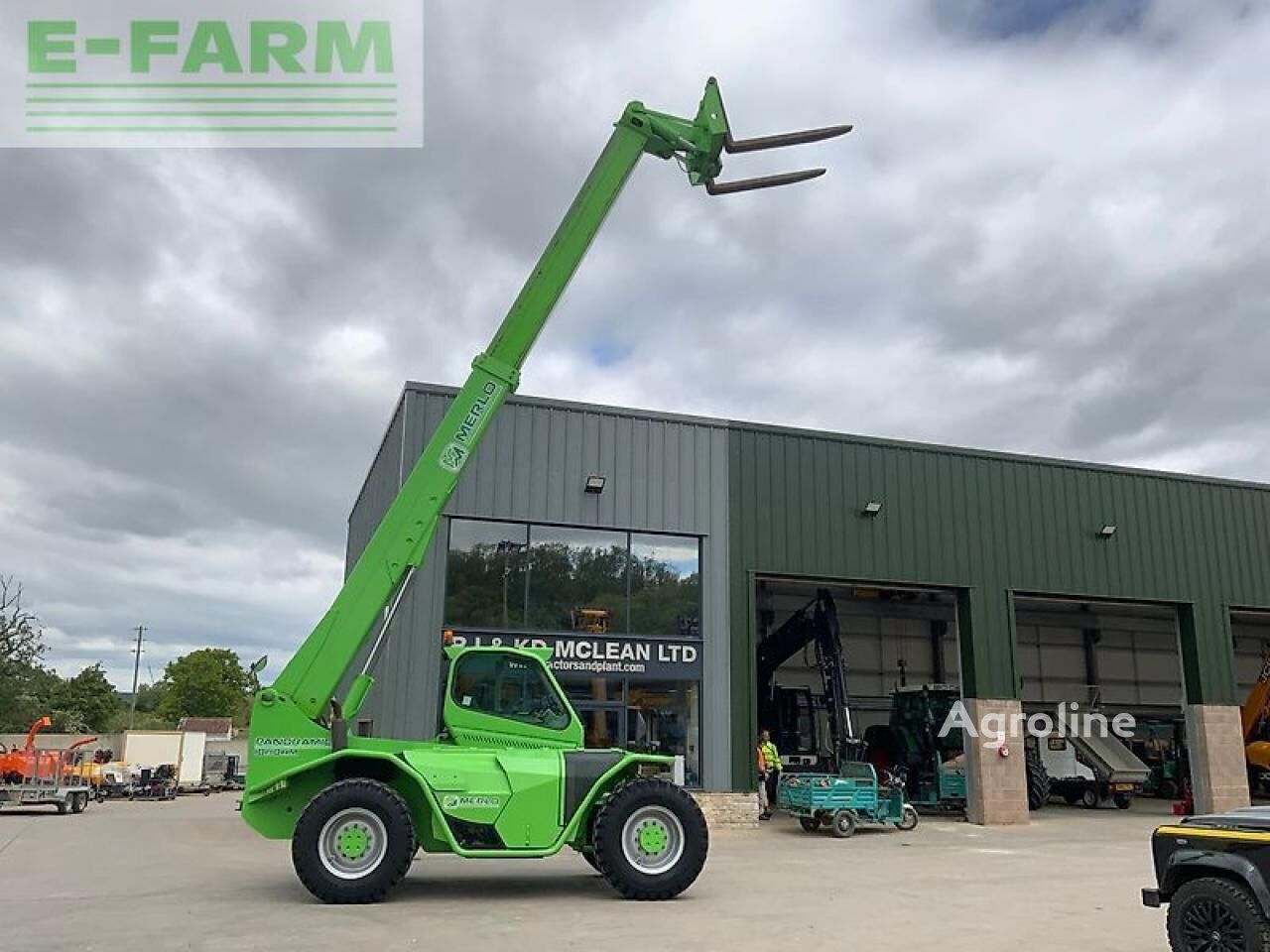 Merlo p101.10 hm telehandler (st26345) poljoprivredni utovarivač