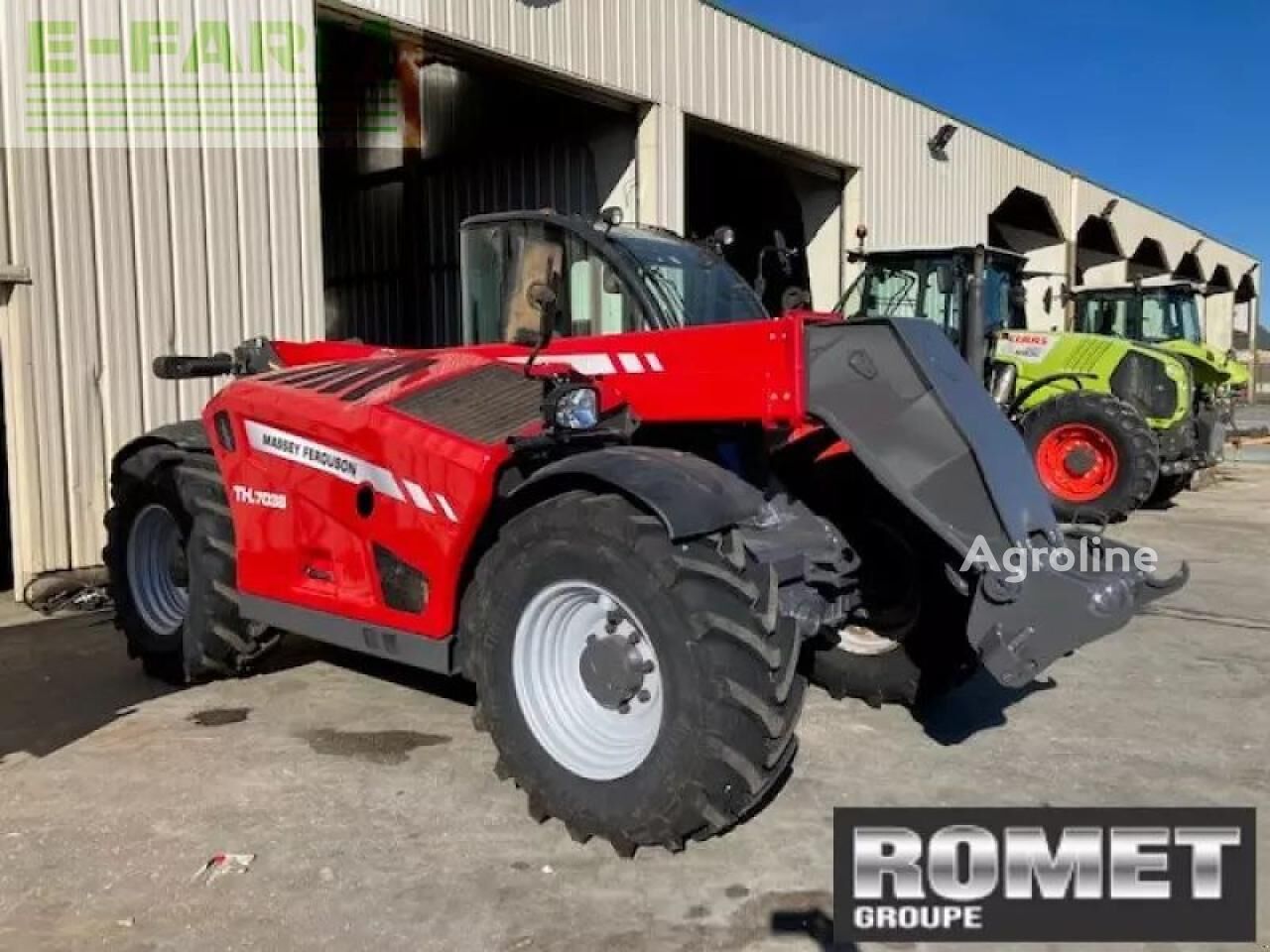 Massey Ferguson th7038 poljoprivredni utovarivač