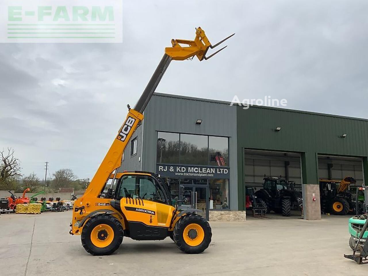 JCB 542-70 agri xtra telehandler (st26293) poljoprivredni utovarivač
