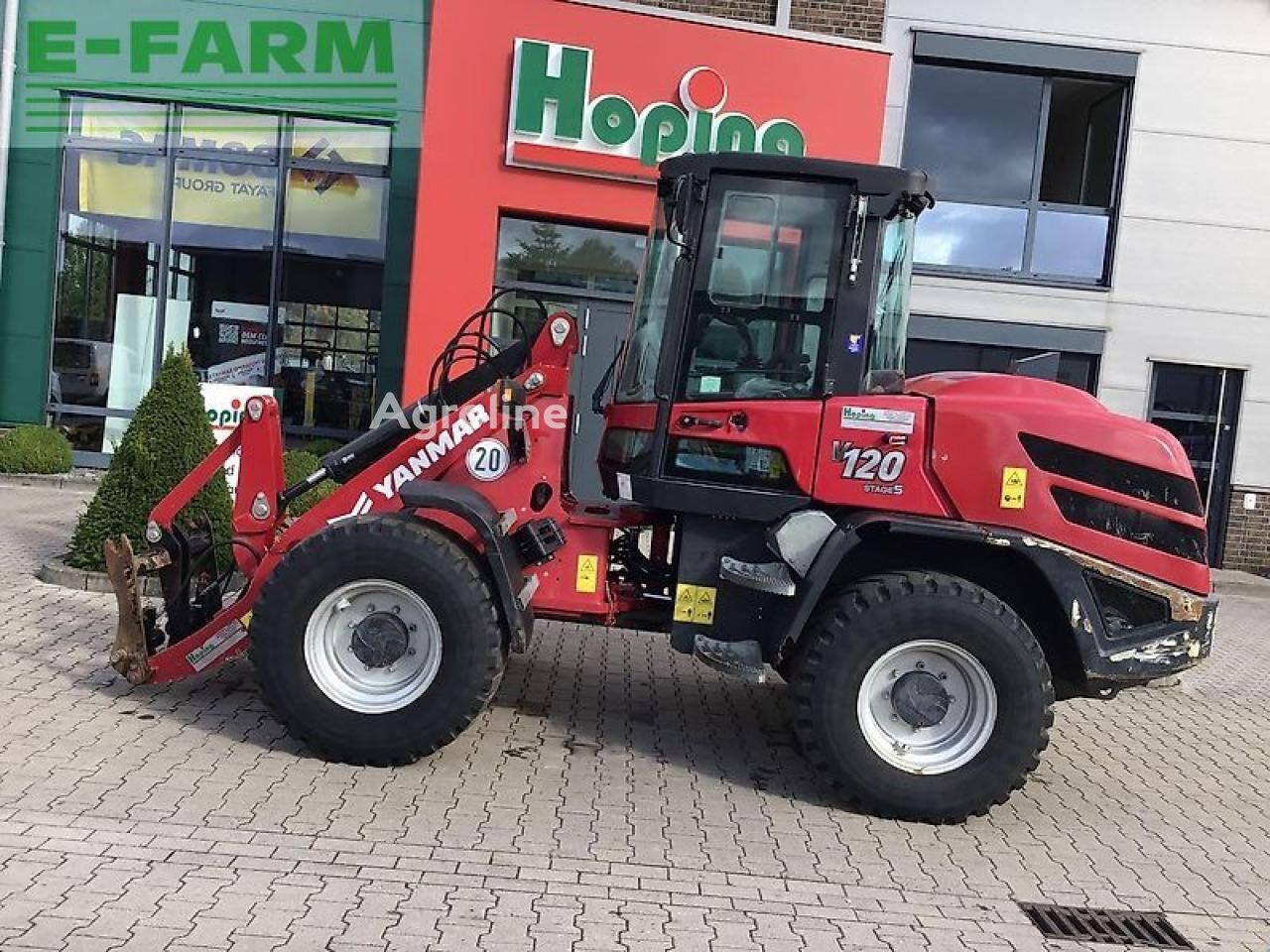 Yanmar V120/5 poljoprivredni utovarivač