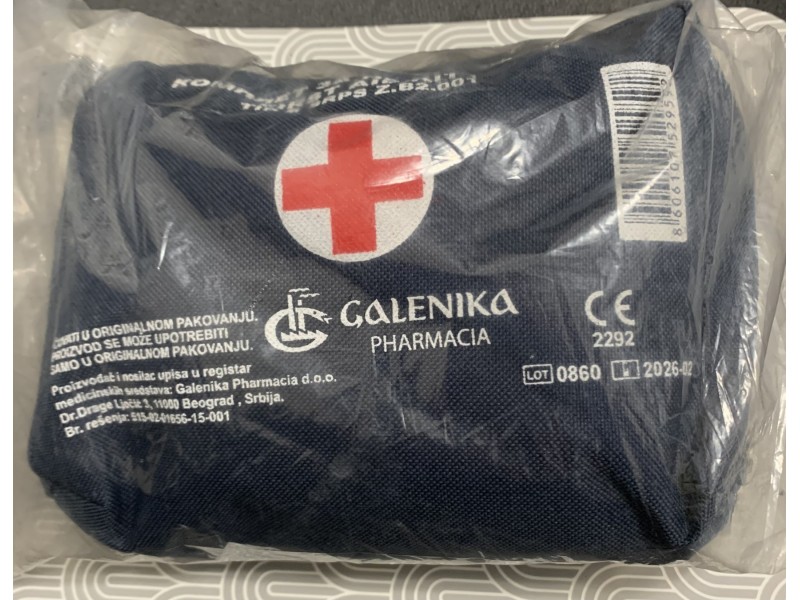 KOMPLET ZA PRVU POMOĆ-ISTEKAO ROK