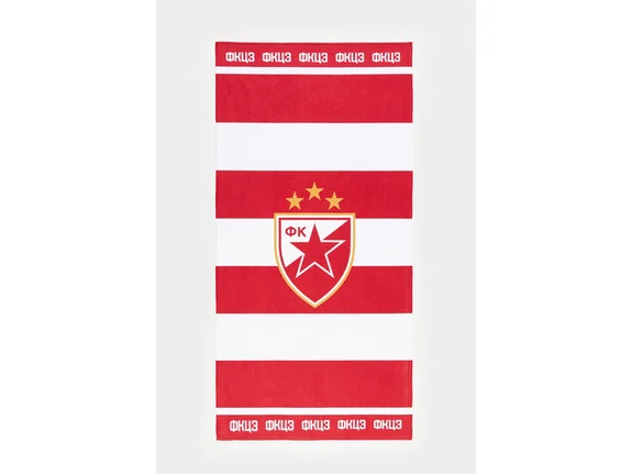 Crvena Zvezda Plažni peškir 70x140 Grb FKCZ