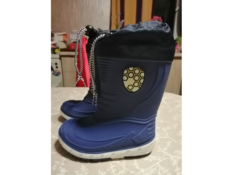 PLAVE ITALIJANSKE GUMENE ČIZMICE 24