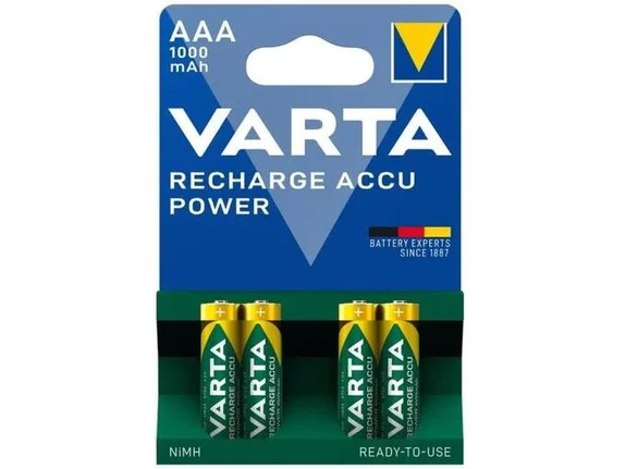 Varta Punjiva baterija AAA 1000mAh