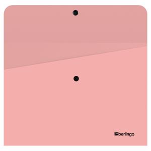 Fascikla pismo Berlingo A4 Instinct 330my, 320x230mm pastelno roze Berlingo