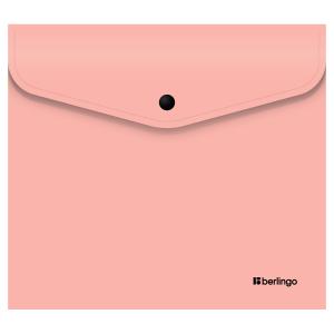 Fascikla pismo Berlingo A5+ Instinct 200my, 240x215mm pastelno roze Berlingo