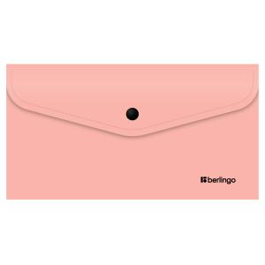 Fascikla pismo Berlingo DL 223x120mm Instinct 200my pastelno roze Berlingo
