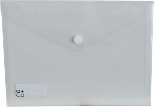 Fascikla pismo A5, 230x170mm, providna transparent O+CO
