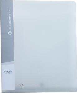 Klaser A4 sa 2 prstena 25mm, širina 36mm transparent O+CO